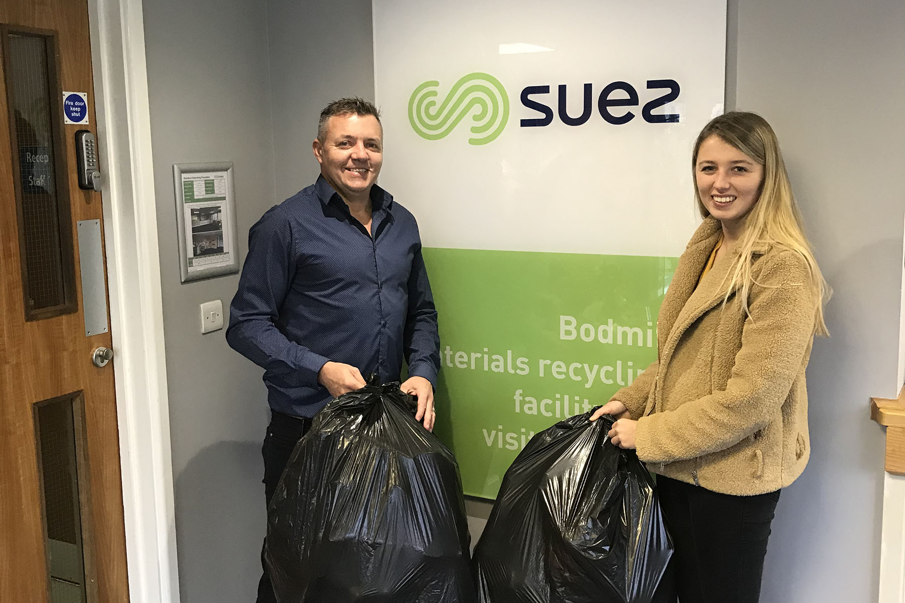 SUEZ Cornwall | SUEZ helps support plastic reuse project